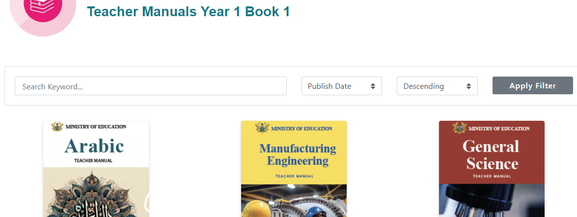 Download the New Curriculum Syllabus and Teacher Manual for All ...